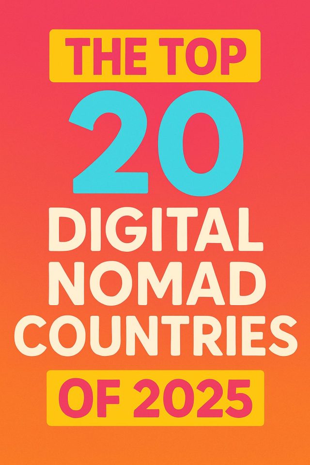 Digital Nomad Index 2025: 20 Best Countries for Remote Work (With One Big Surprise)