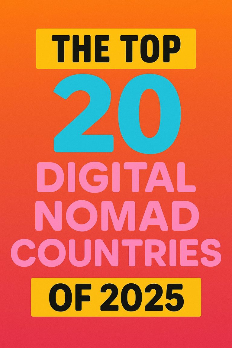 Digital Nomad Index 2025: 20 Best Countries for Remote Work (With One ...