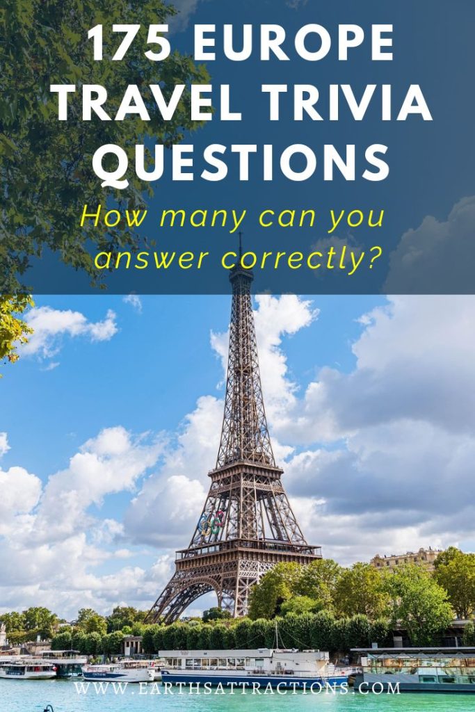 175 Europe Travel Trivia Questions (With Answers) by Category (How Many ...